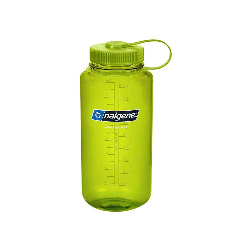 Butelka Nalgene Wide Mouth Spring Green 1L - Sklep Turystyczny Wypad